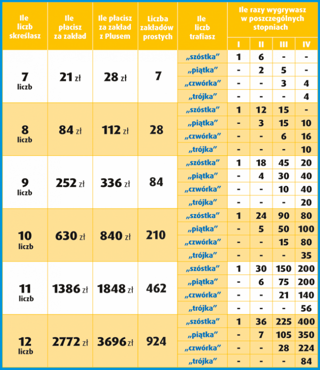 Systemy lotto - jak grać?